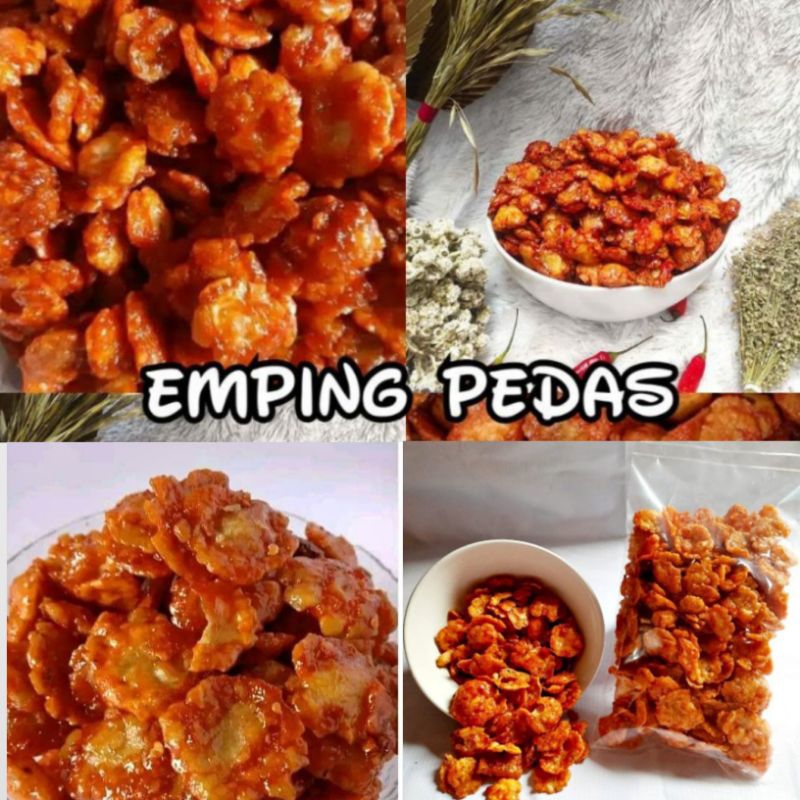 Emping keceprek Savory Spicy Cooking | Shopee Malaysia