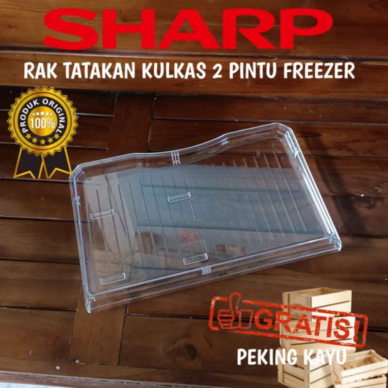 Shelf for Freezer, Sharp 2-Door Refrigerator Stand, Freezer Size 42.5 x ...