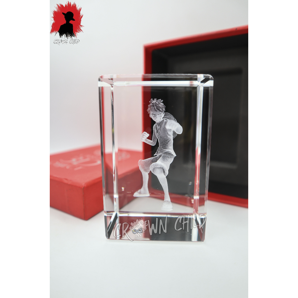 Crystal 3D Object Luffy Very Rare - ONE PIECE (ORI BIB) | Shopee Malaysia