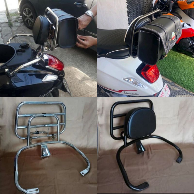 Backrack / Back Rack Vespa Primavera New Sprint LX S and GTS Vespa ...