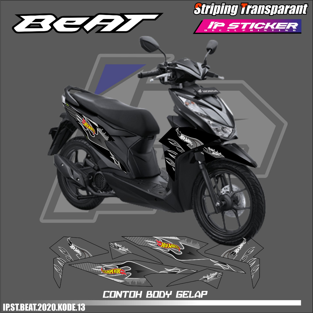 BEAT 2020 HONDA BEAT 2020 MOTORCYCLE STRIPING STICKER LIST MOTORCYCLE ...