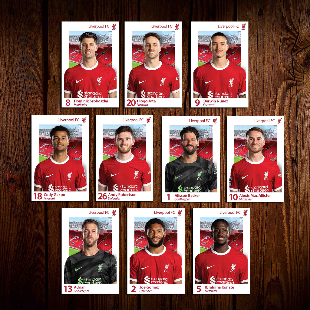 Polaroid Mini Poster Liverpool Football 2023/2024 | Shopee Malaysia
