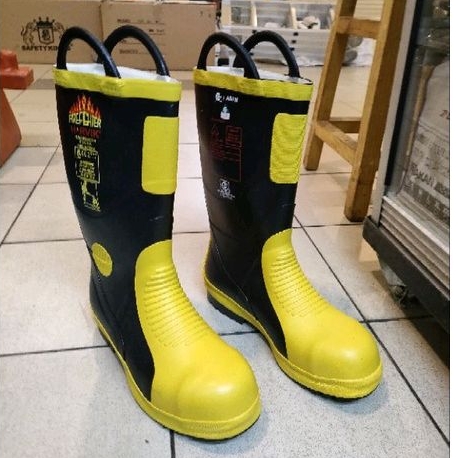 Original Harvik Firefighter Boots, Safety Shoes. | Shopee Malaysia