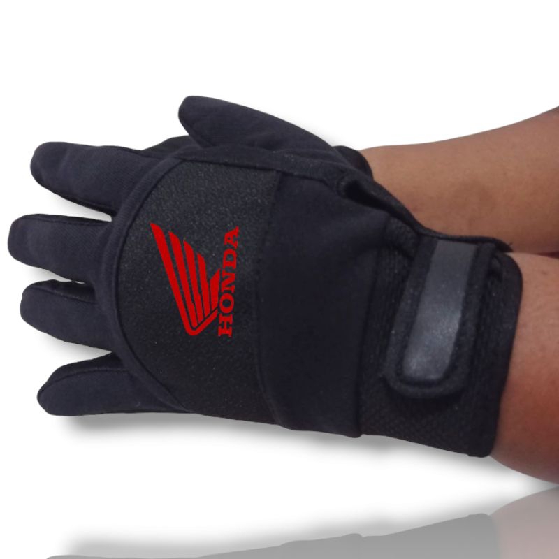 HONDA FULL FINGER MOTORCYCLE GLOVES FOR MEN AND WOMEN | Shopee Malaysia