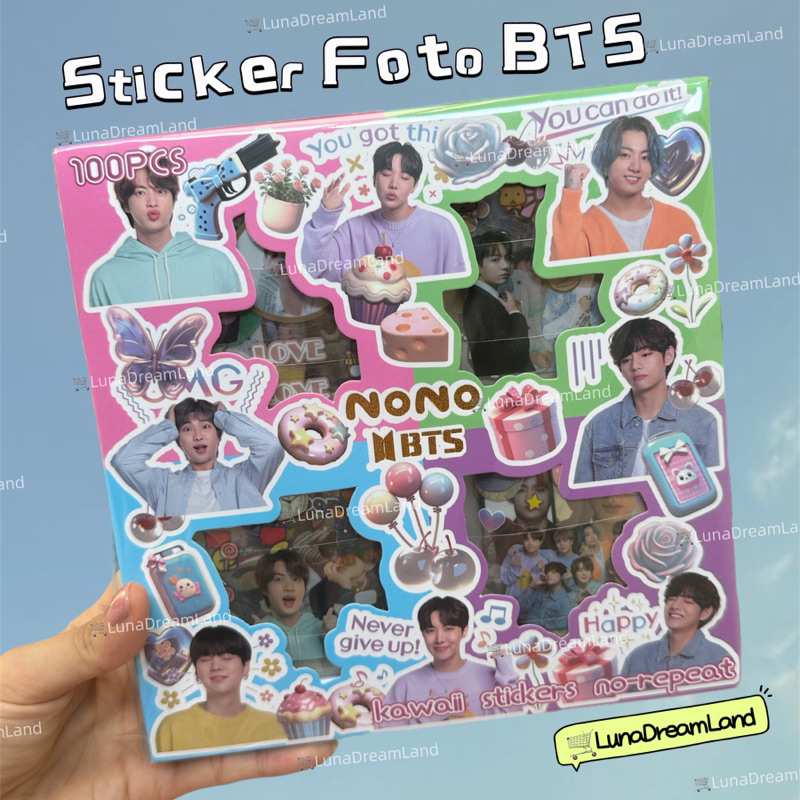 Bts Stickers 100 Sheets / BTS Stickers / Army | Shopee Malaysia