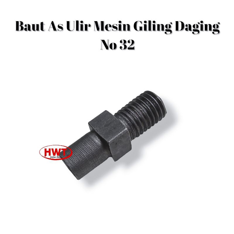 MESIN Threaded Axle Thread Bolt for Grinding Machine Chili Seasoned ...
