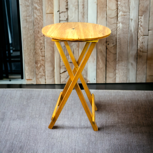 KAYU Aesthetic folding table/folding round table/terrace folding table ...
