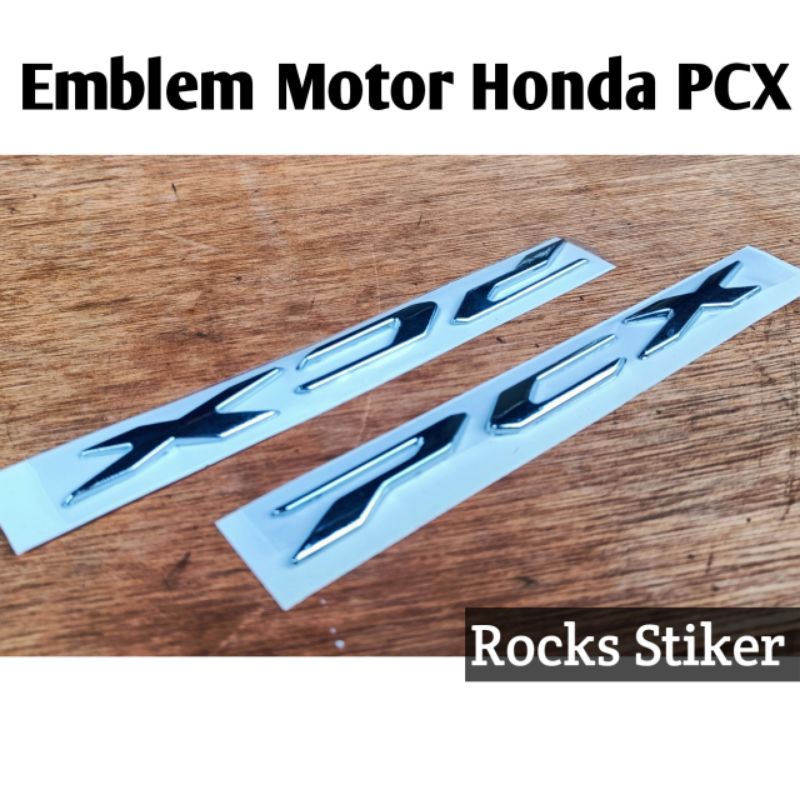 2pcs Honda pcx Motorcycle Emblem / 1set pcx Logo Emblem / Honda pcx ...