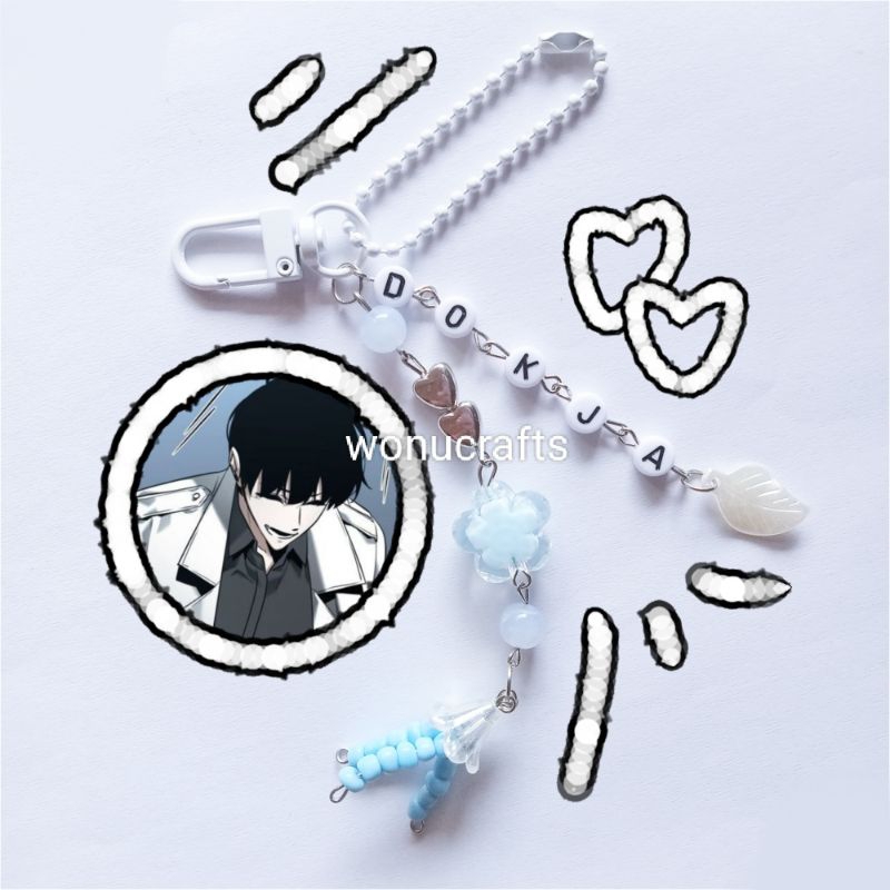 Kim dokja omniscient reader's viewpoint keychain charm strap jellyfish ...