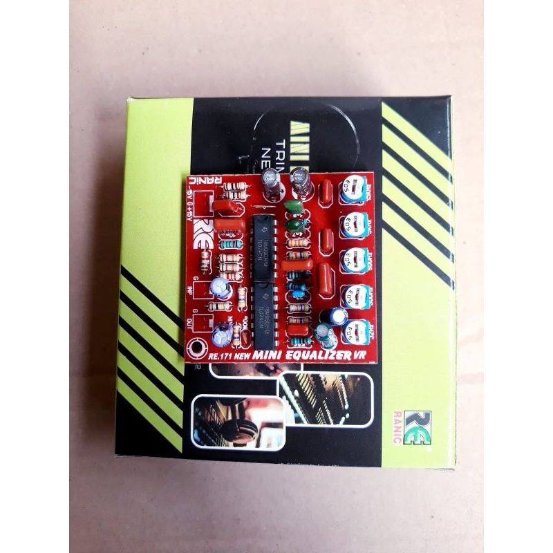 Mini equalizer Kit 5 channel mono trimpot 2xTL084 (New Pantomim ...