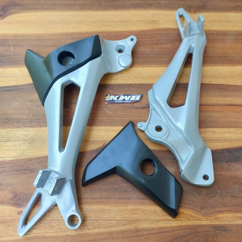 Power footstep Supra x 125 new rear footrest using a pair of drum ...