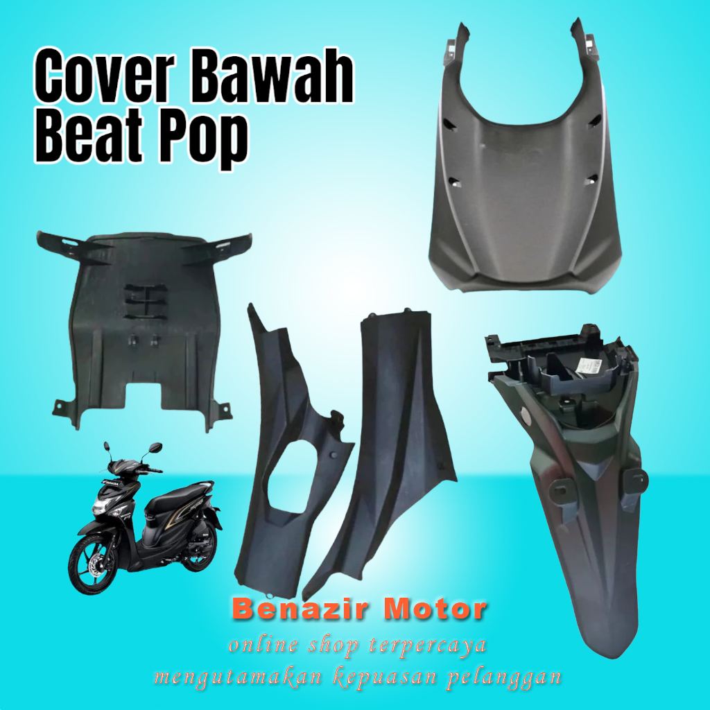 Honda beat Pop lower Body, rear fender, lung, middle and side deck LT ...