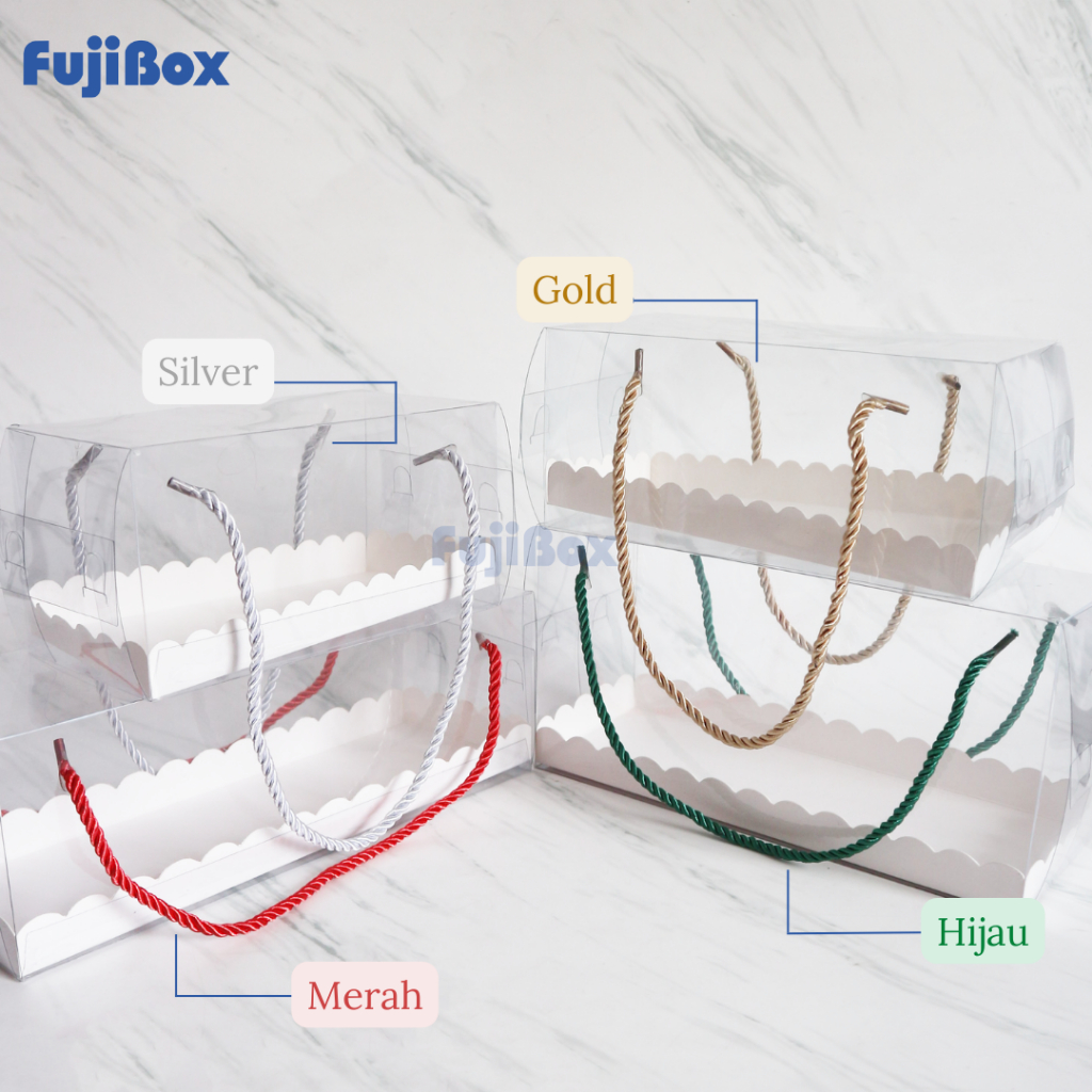 Mika Box Rope Hampers Box Fujibox 10 x 20 x 10 (5 Pcs) | Shopee Malaysia