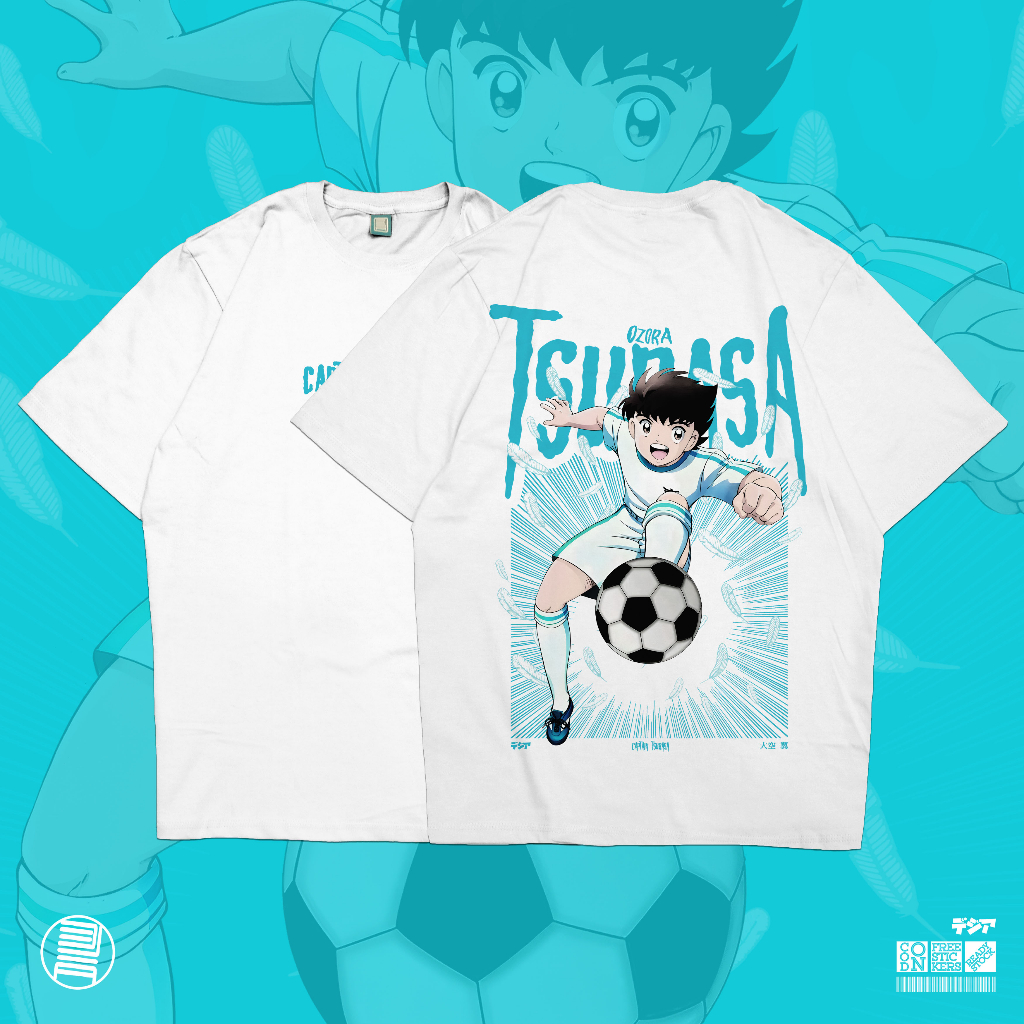 T-shirt Captain Tsubasa Ozora Football Football Football Cartoon ...
