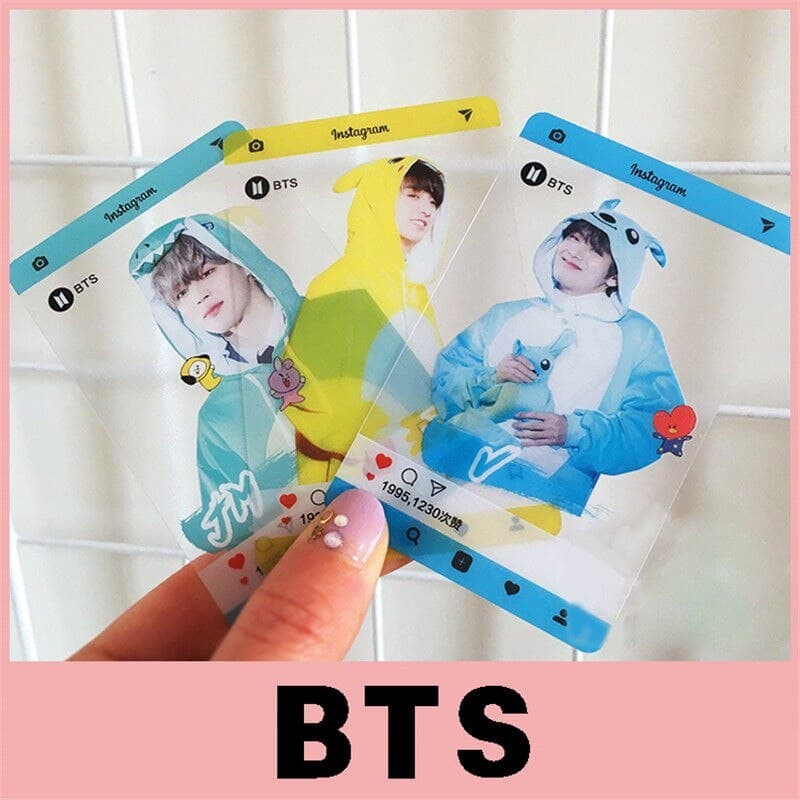 Custom Photocard Transparent Material Cmyk Ink | Shopee Malaysia