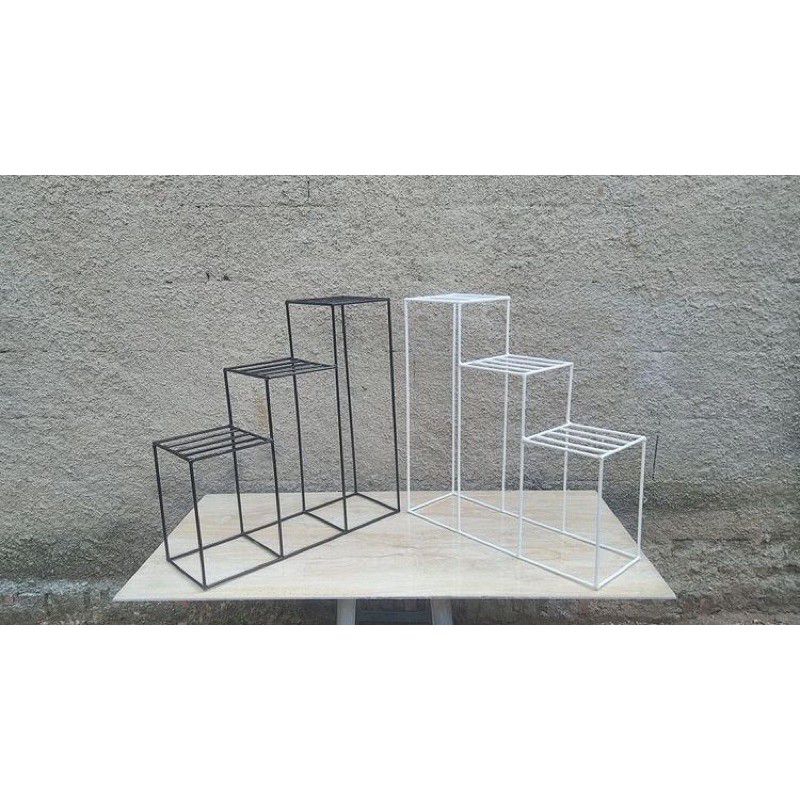 Stacking rack / 3 tier flower rack / 3 tier pot stand / Flower rack ...