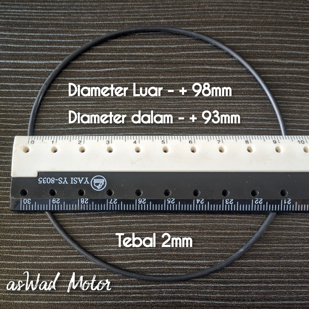 Oring Diameter 98x93x2mm Universal/Oring Rubber/Oring Seal/Rubber ... Oring Diameter 98x93x2mm Universal/Oring Rubber/Oring Seal/Rubber ...
