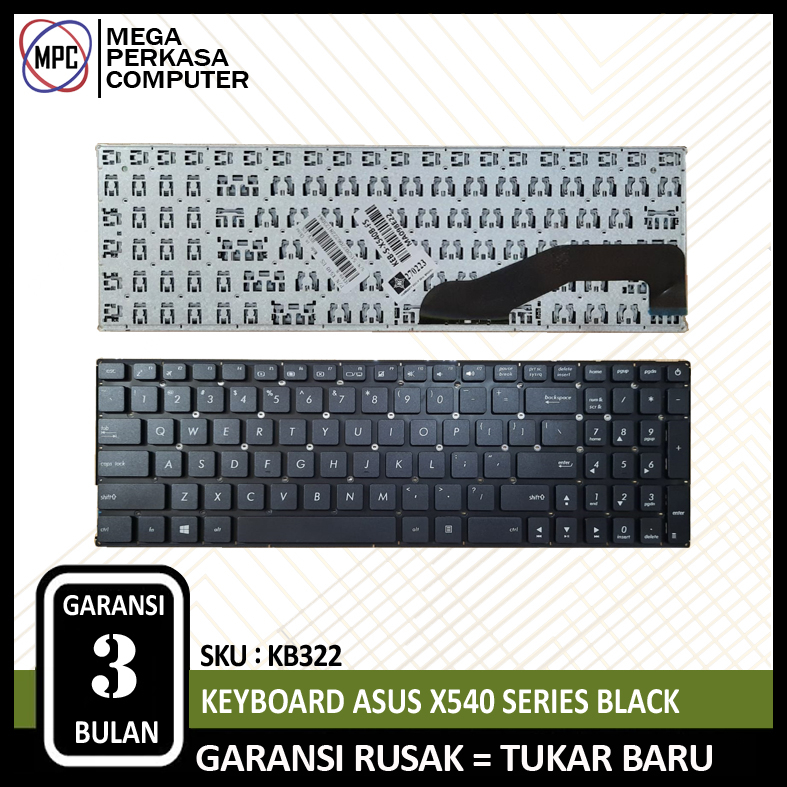 Asus X540 X544 X540L X540LA X540LJ X540S X540SA X540SC Laptop Keyboard ...