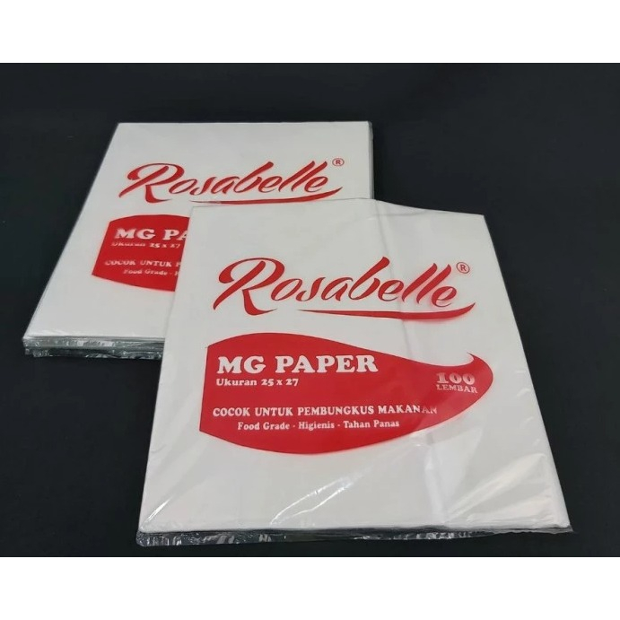 Hm- Plain MCD KCF Rice Paper (100 Sheets) - KFC Paper - Burger Paper ...