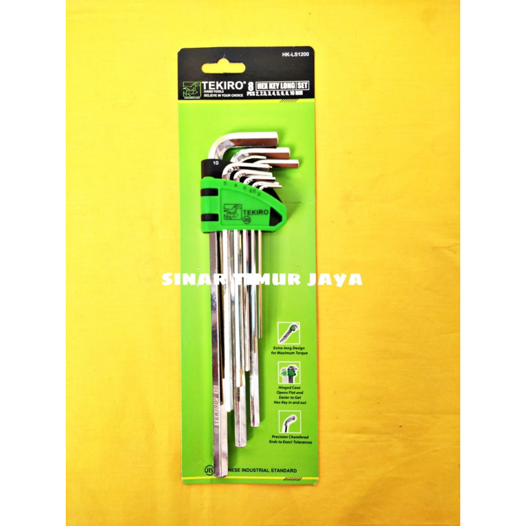 Long L Key SET 8PCS TEKIRO/TEKIRO L Key | Shopee Malaysia