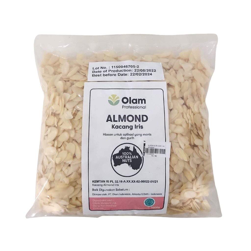 Almond Slices Olam 1 Kg | Shopee Malaysia