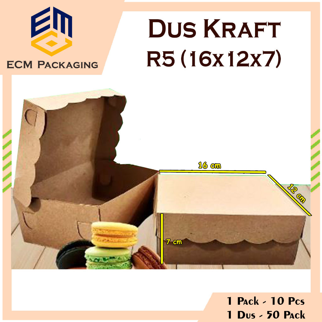 Snack Box R5 16x12x7cm Thick| Nesto Box | Snack Box | Arisan Box ...