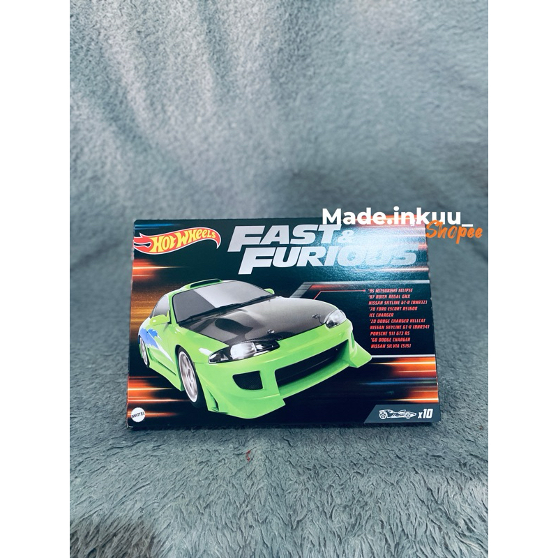 Gacha Hotwheels Fast and Furious Pack | Shopee Malaysia
