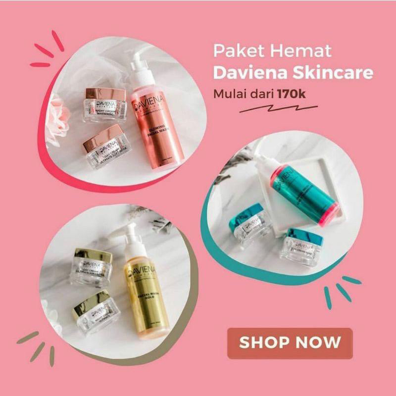 [Ready To Ship] Daviena Skincare Savings Package |Daviena Gold Saving ...
