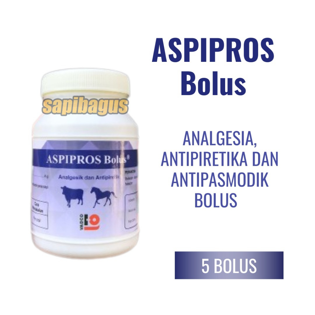 Aspipros Bolus Bolus- Bolus Cattle Fever Medicine - Sapibaik | Shopee ...