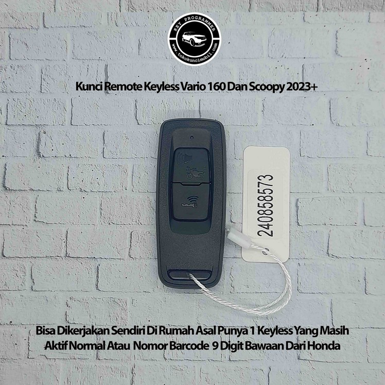 Keyless Remote Key Vario 160 Scoopy 2023 Lost Pack Guaranteed | Shopee ...