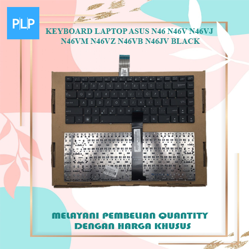 Asus N46 N46V N46VJ N46VM N46VZ N46VB N46JV BLACK Laptop Keyboard ...