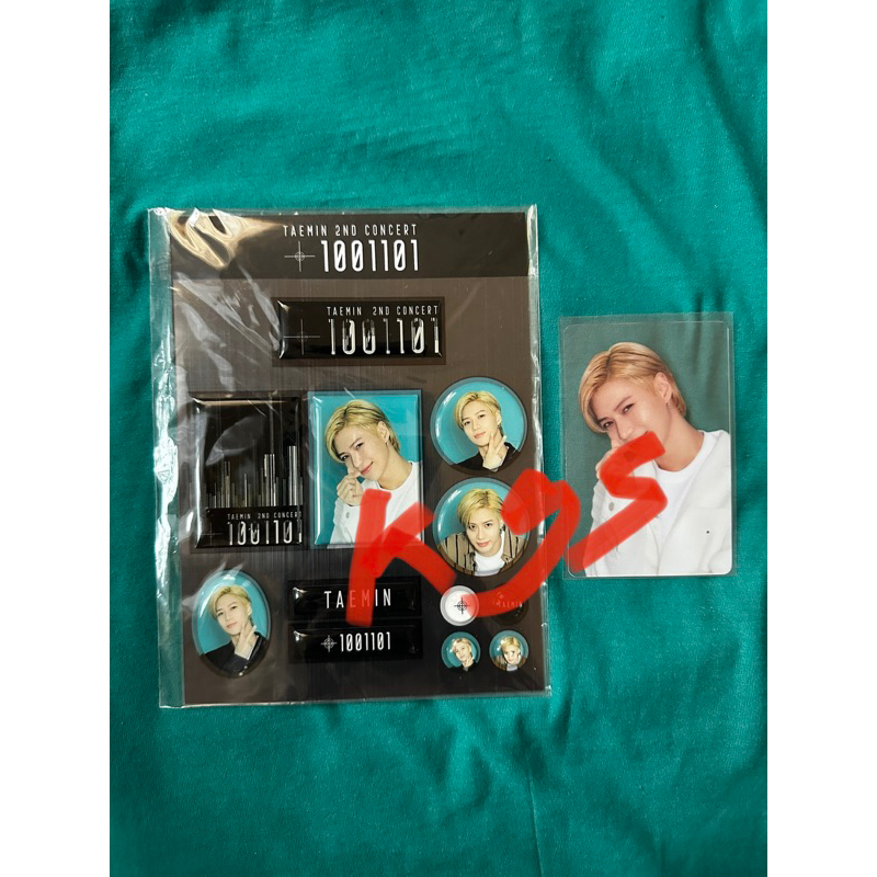 Shinee taemin epoxy sticker rare photocard | Shopee Malaysia