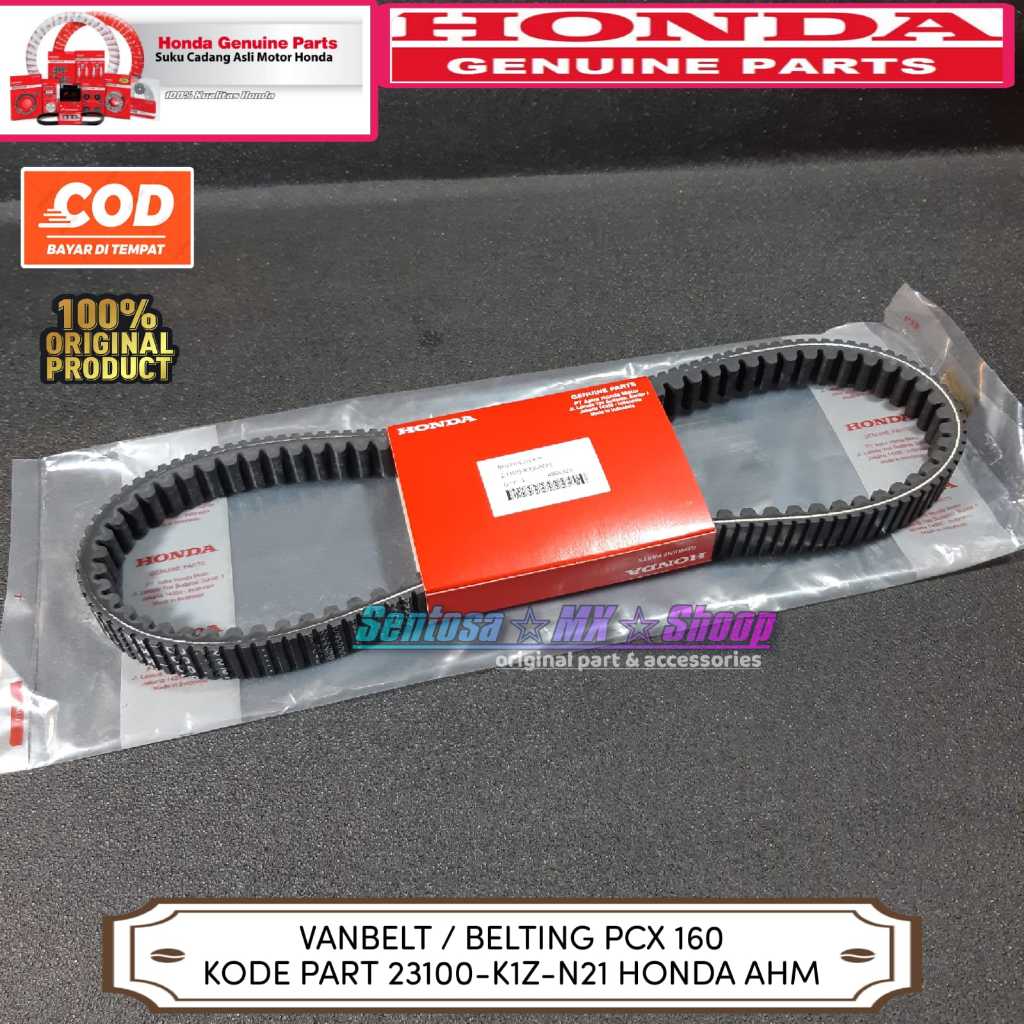[ Pcx 160 / ADV 160 ] VAN BELT / BELTING / BELT DRIVE KIT CODE PART 23100-K1Z-N21 ORIGINAL HONDA ...
