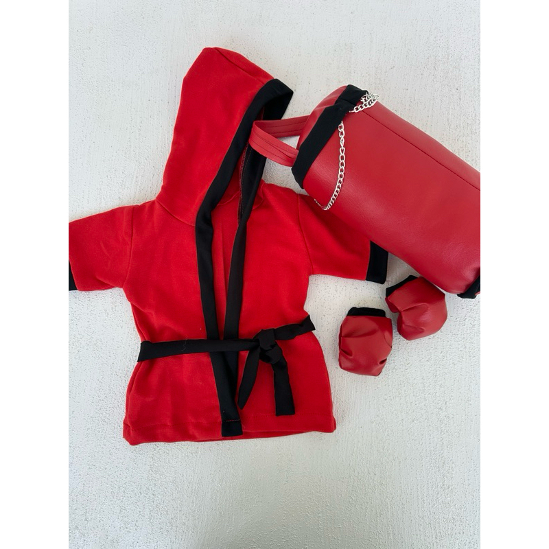 Costume set boxing Clothes boxing Clothes Props newborn Photos | Shopee ...