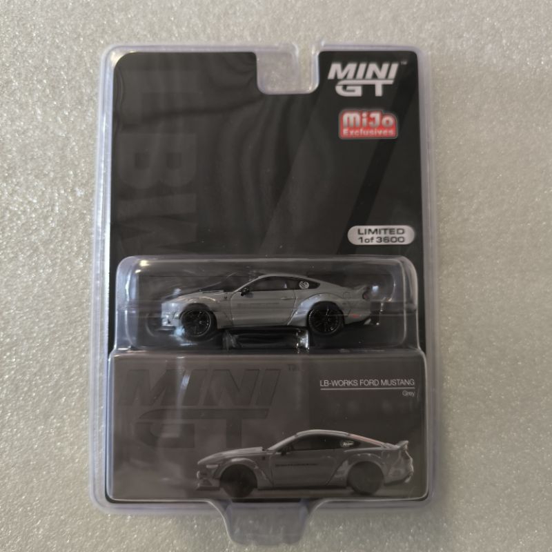 MINI GT 470 MIJO LB WORKS FORD MUSTANG GRAY LBWK - BLISTER PACK ...