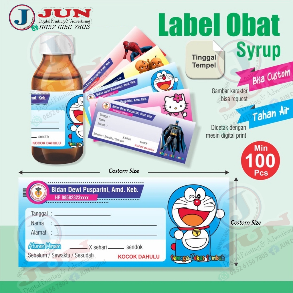 E Ticket Label Sticker Order Costom Bu Batubara | Shopee Malaysia