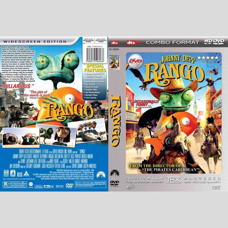 Rango Animated Movie Cassette (2011) | Shopee Malaysia
