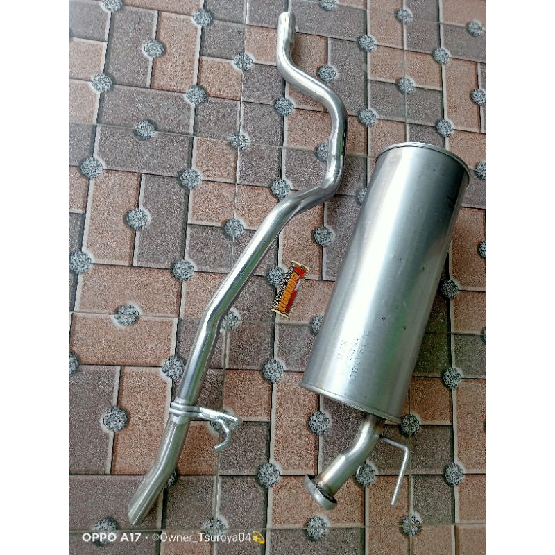 Standard bolt on exhaust avanza /xenia/grandmax/luxio | Shopee Malaysia