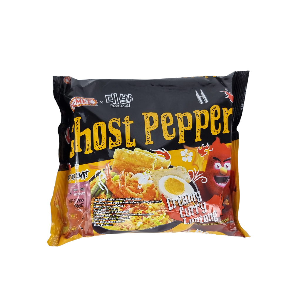 Mamee Ghost Pepper Noodle - Net 103gr | Shopee Malaysia