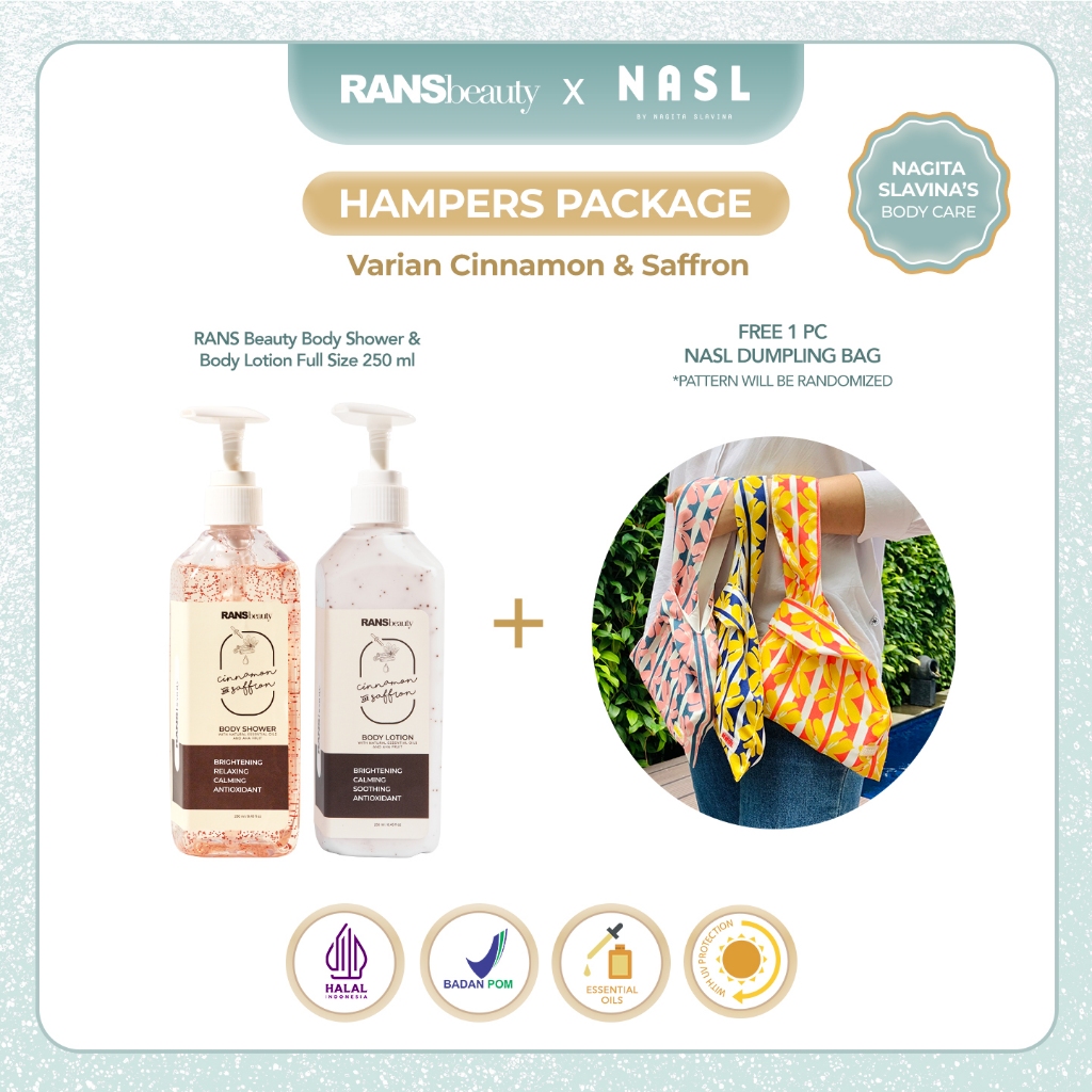 Rans Beauty x NASL - Hampers Package CInnamon & Saffron (250ml ...