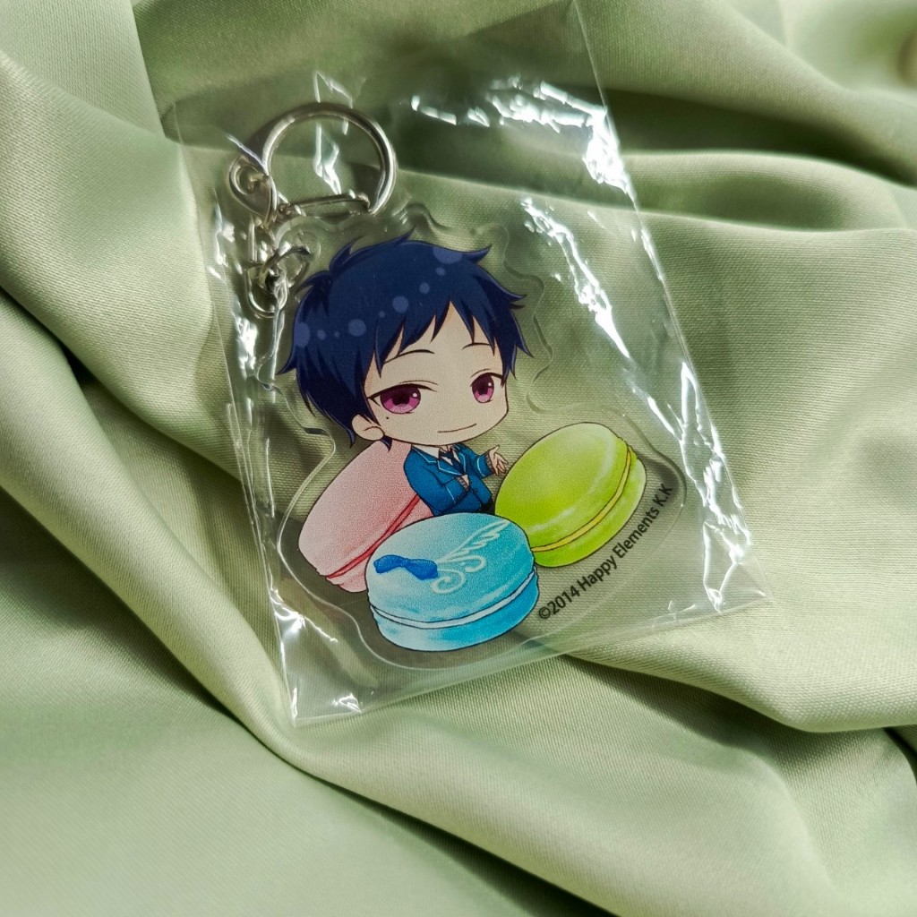 Ensemble Stars Animate Cafe JP Keychain FINE Ryuseitai Akatsuki UNDEAD ...