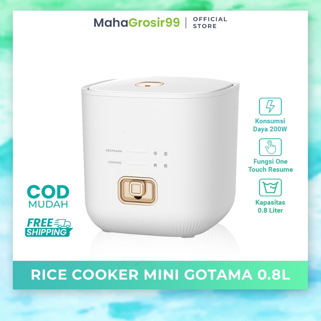 Gotama Mini Rice Cooker 200 Watt | Shopee Malaysia