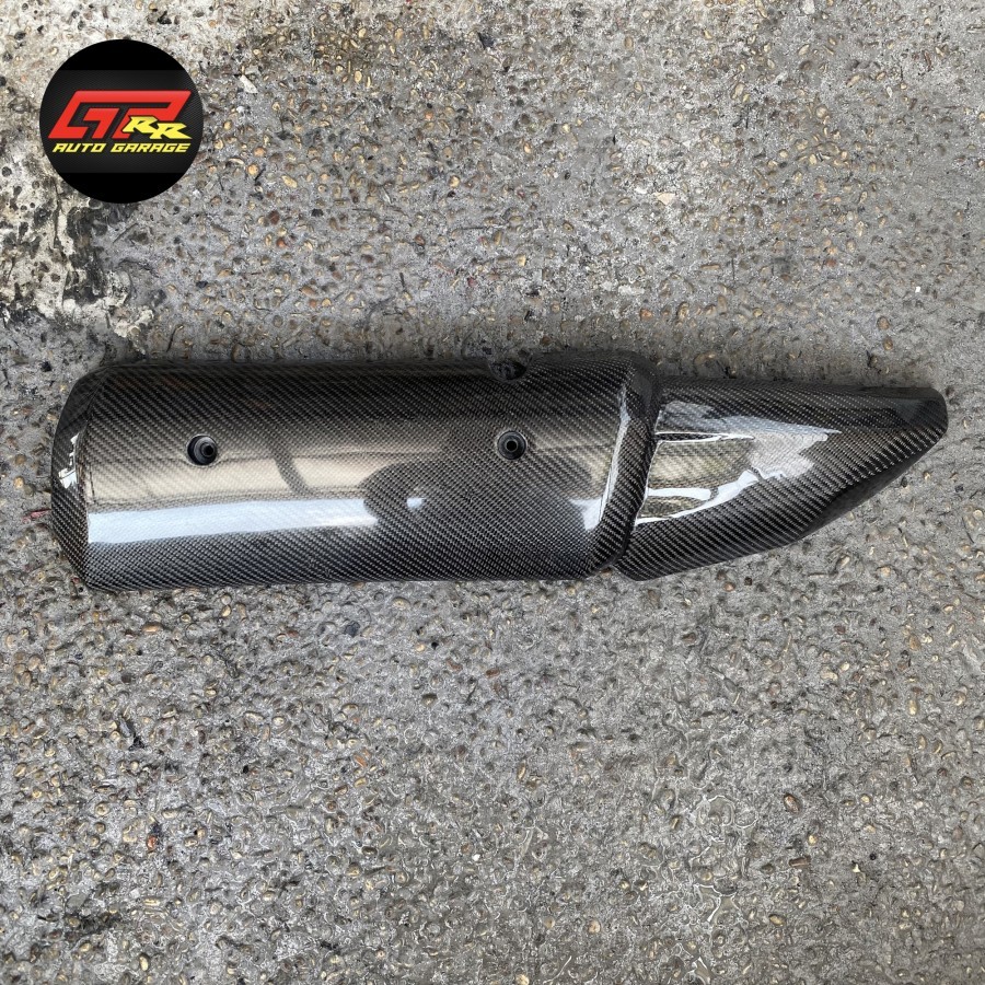 Yamaha Xmax 250 Carbon Kevlar Exhaust Protector Side Cover | Shopee ...