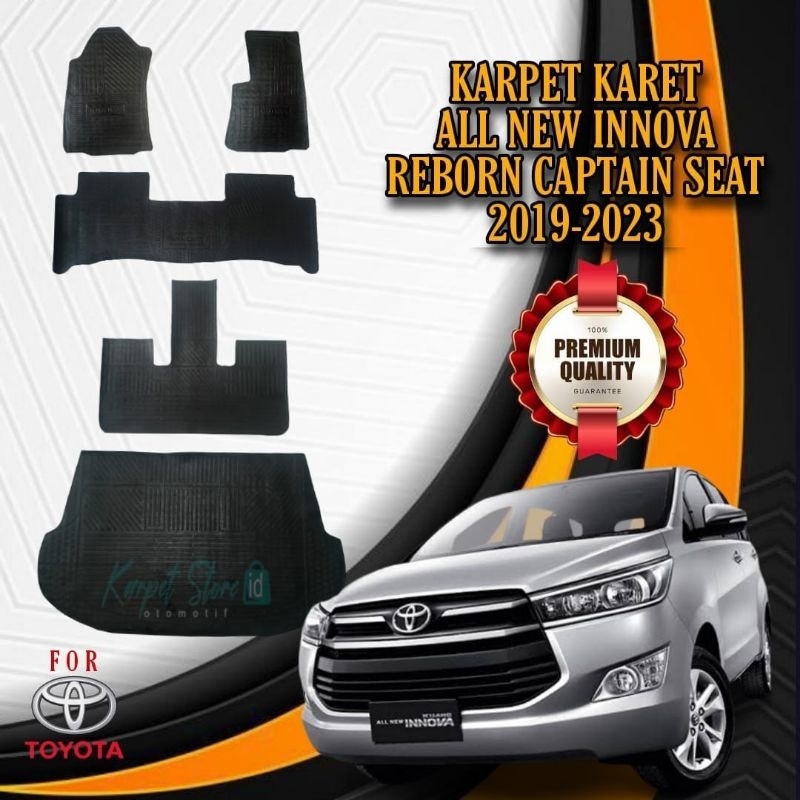 Innova CAPTAIN SEAT REBORN / VENTURER CARPET FULL SET LOGO | Shopee ...
