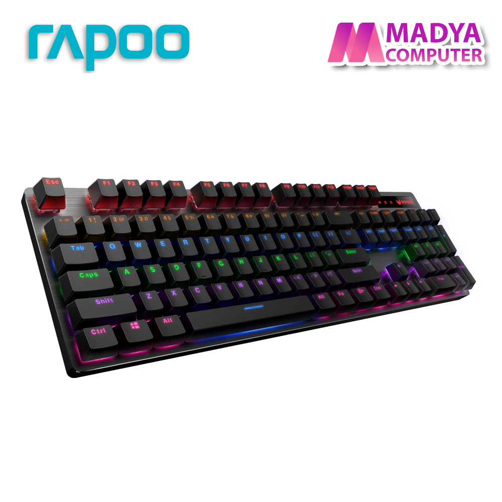 Rapoo V500 Pro RGB Gaming Keyboard - Gaming Keyboard | Shopee Malaysia