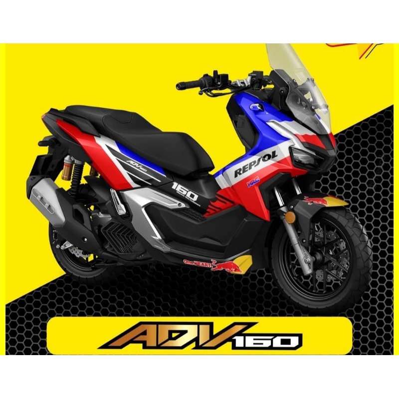 Sticker decal Variation full body honda ADV 160/150 (Unit) repsol ...