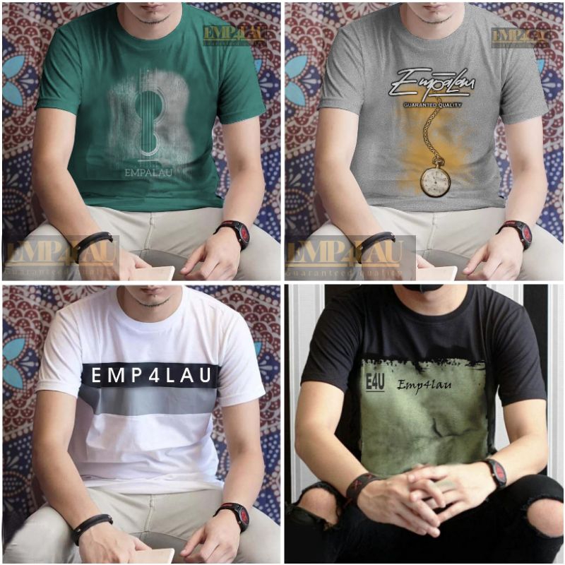 Original plain men's t-shirts/men's distro t-shirts | Shopee Malaysia
