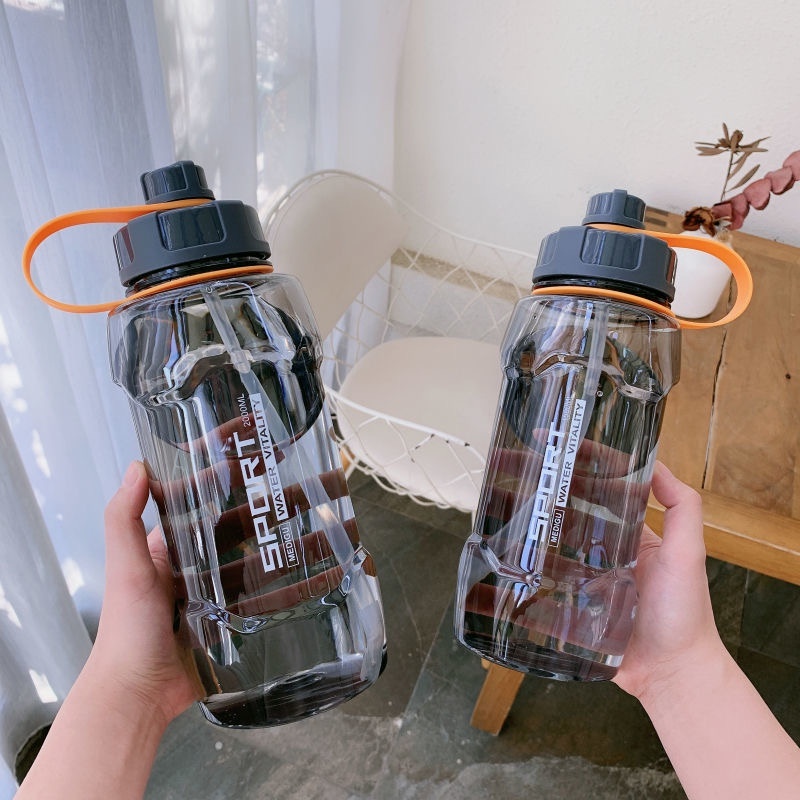 2 Liter Drinking Bottle / Sports Drinking Bottle / 2000ml Plastic ...
