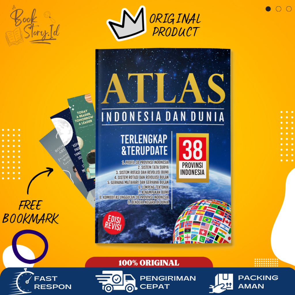 Textbook Supporting - ATLAS Indonesia And The World Of 38 The Latest ...