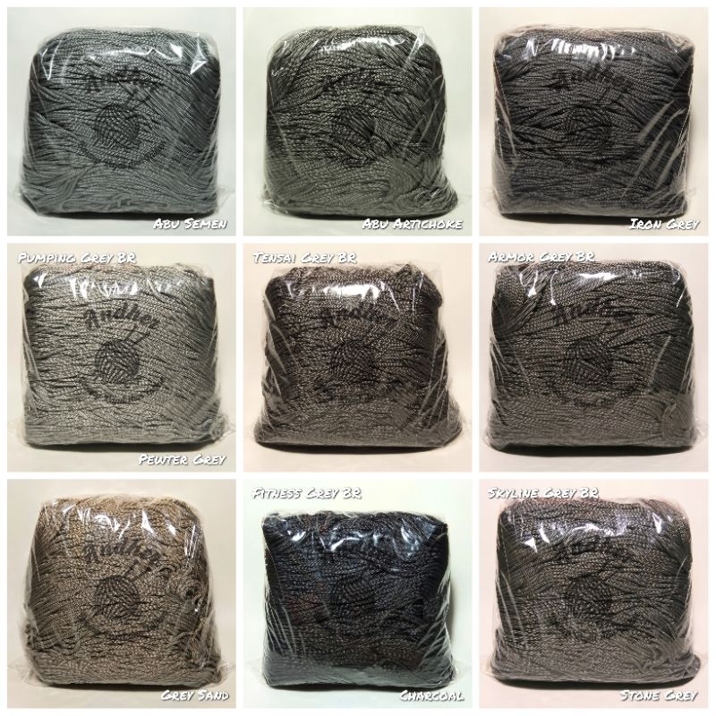 3mm GRAY talikur color rope, Polyester material 250 grams, 500 grams, 1000 grams/1 kg | Shopee ...